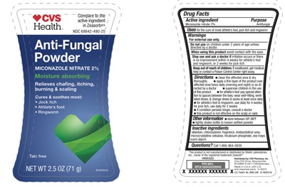 NDC 69842-490 Miconazole Nitrate Anti-fungal Powder Miconazole Nitrate ...