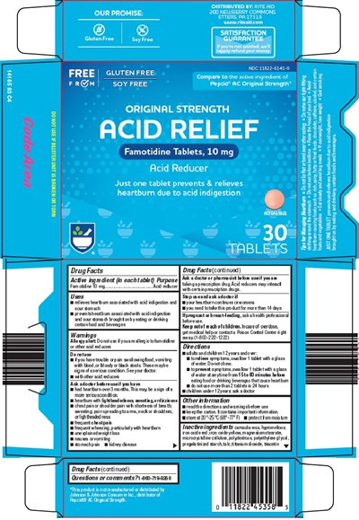 FDA Label for Acid Relief Tablet, Film Coated Oral - Indications, Usage ...