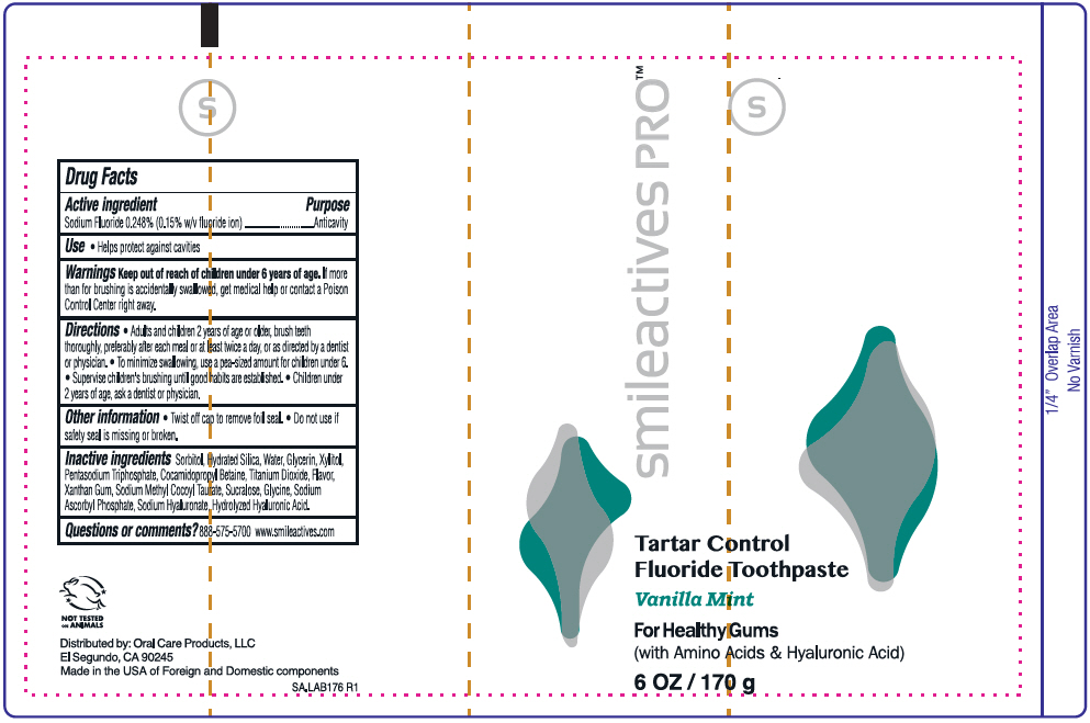 Product Images Smile Active Pro Tartar Control Fluoride Photos ...
