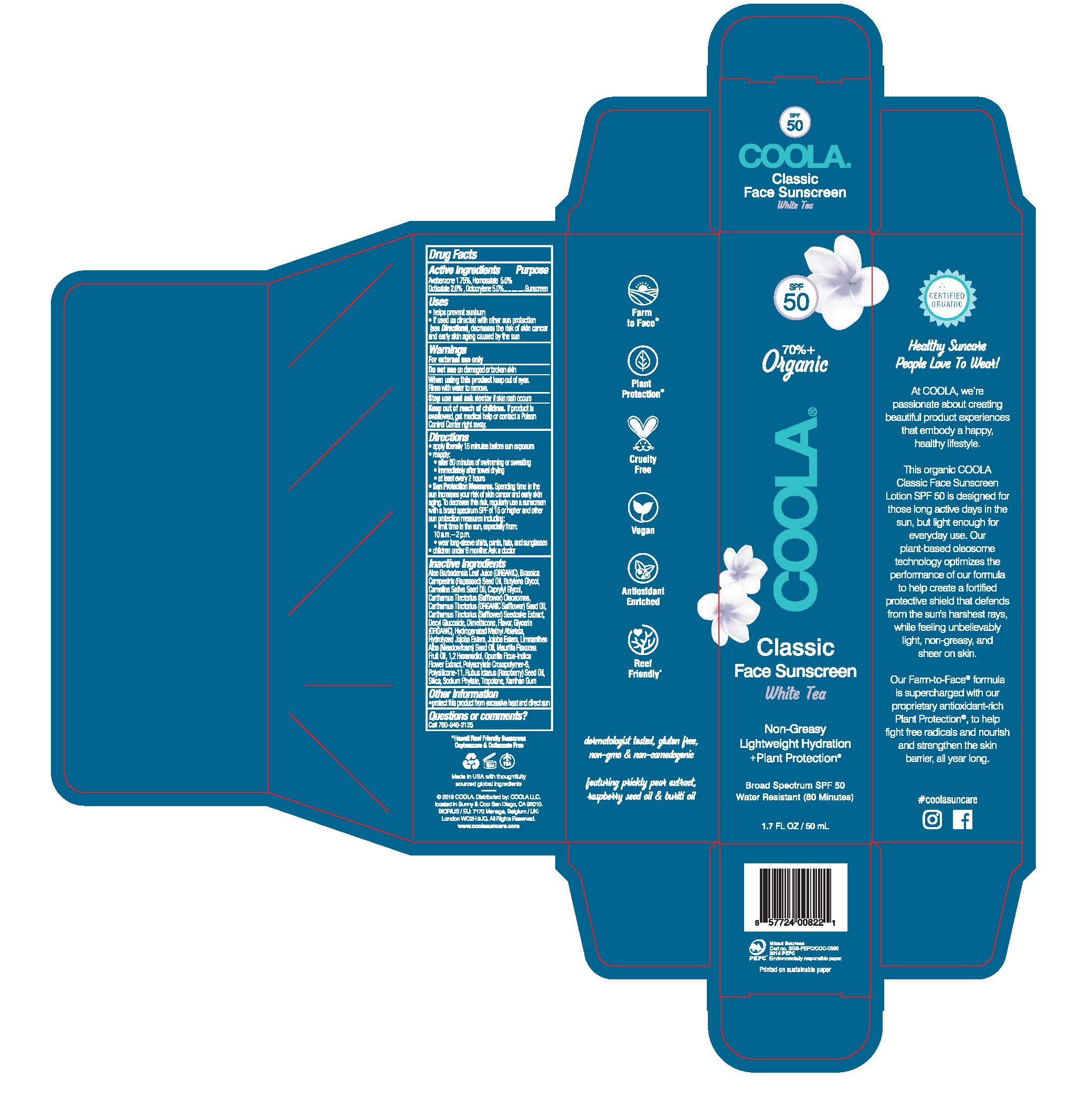 Coola Classic Face Sunscr Product Images - NDC 21839-540