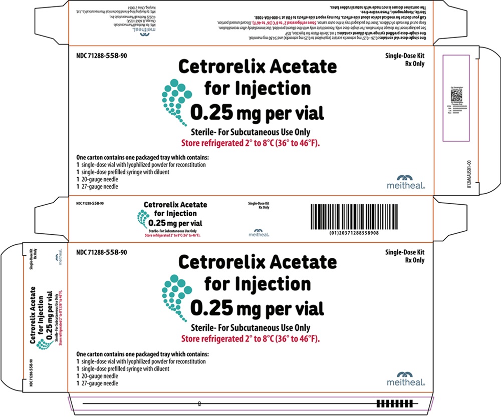 FDA Label for Cetrorelix Acetate Kit Subcutaneous - Indications, Usage ...