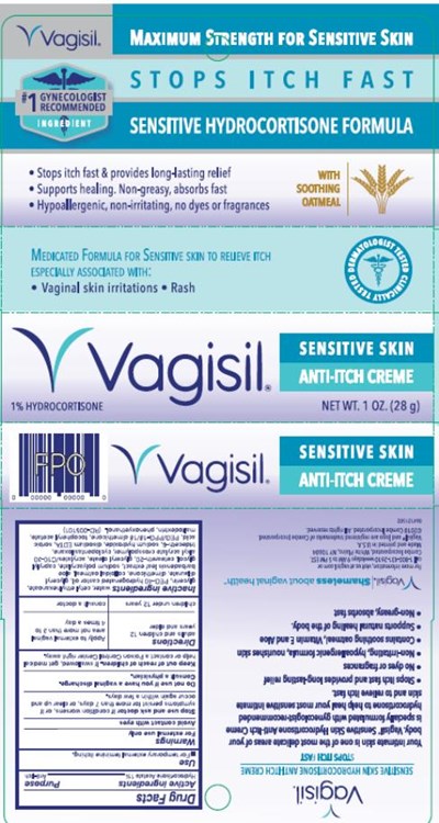 NDC 11509-5101 Vagisil Anti-itch Creme Maximum Strength Sensitive Skin ...