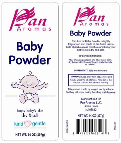 FDA Label for Pan Aromas Baby - Indications, Usage & Precautions