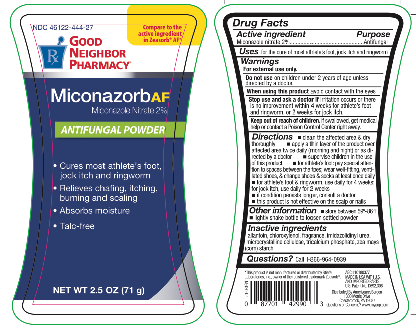 NDC 46122-444 Miconazole Nitrate Powder Topical