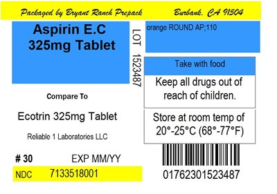 Product Images Aspirin 325 Mg Ec Photos - Packaging, Labels & Appearance