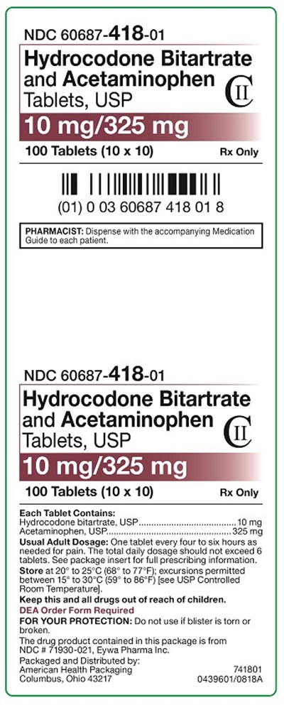 Product Images Hydrocodone Bitartrate And Acetaminophen Photos ...