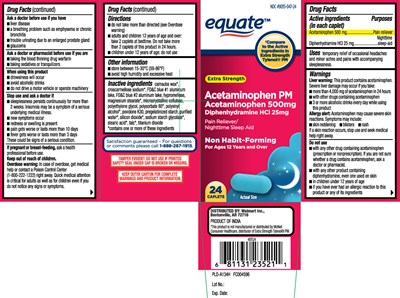 Product Images Acetaminophen Pm Extra Strength Photos - Packaging ...