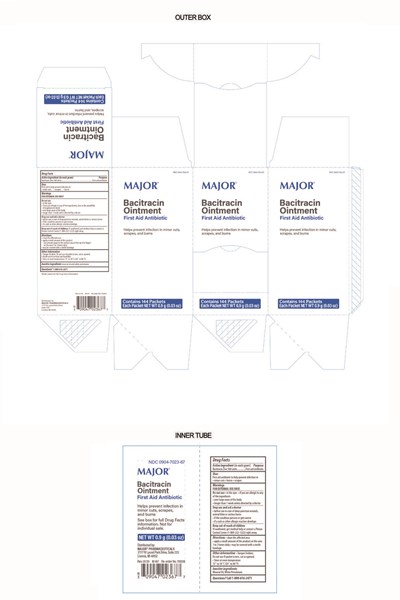 Major Bacitracin Ointment- Images NDC0904-7023