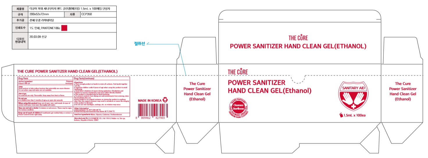 Product Images The Cure Power Sanitizer Hand Clean Gel(ethanol) Photos ...
