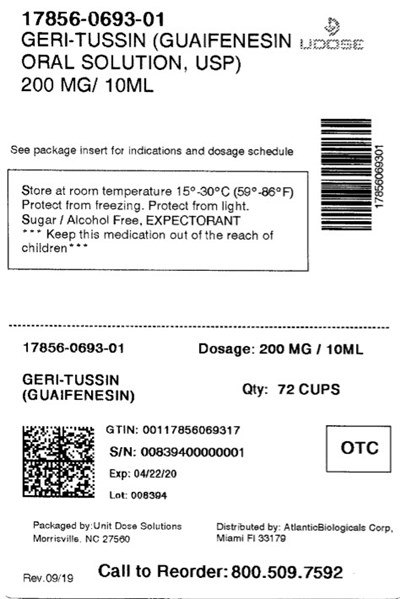 Geri-tussin- Images NDC17856-0693