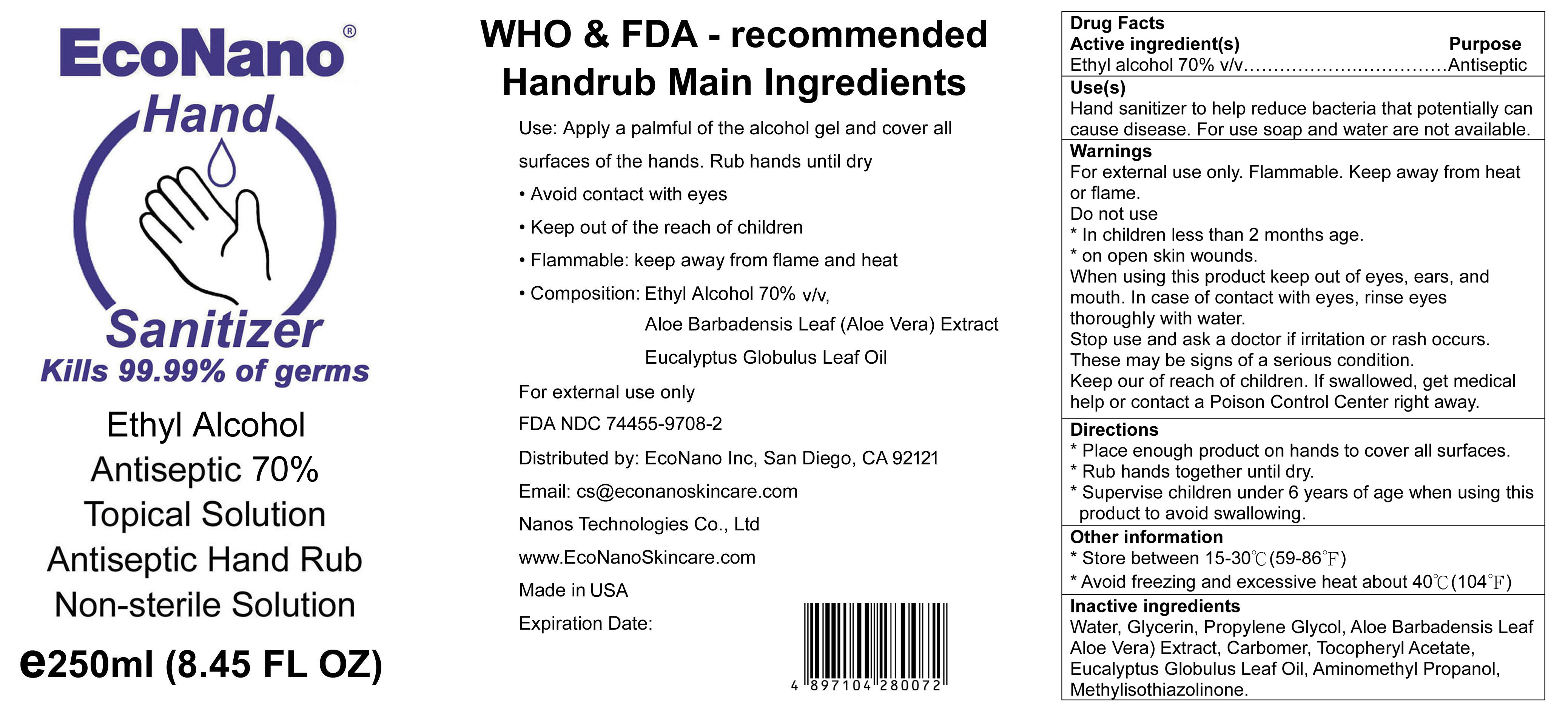 Product Images Econano Photos - Packaging, Labels & Appearance