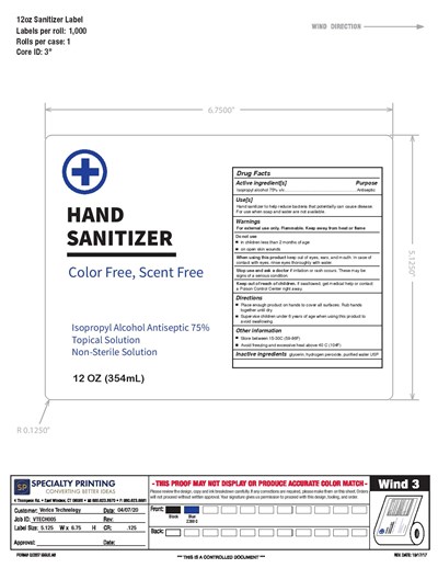 Hand Sanitizer- Images NDC75647-001