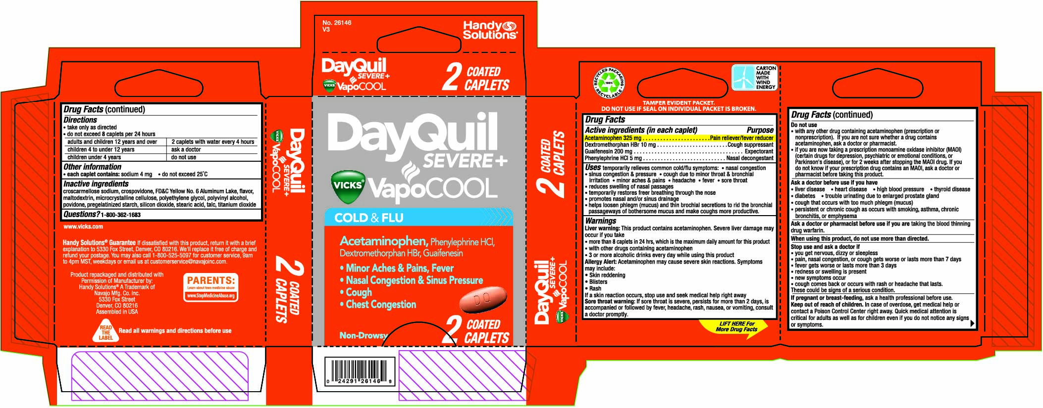 NDC 67751-158 Dayquil Severe