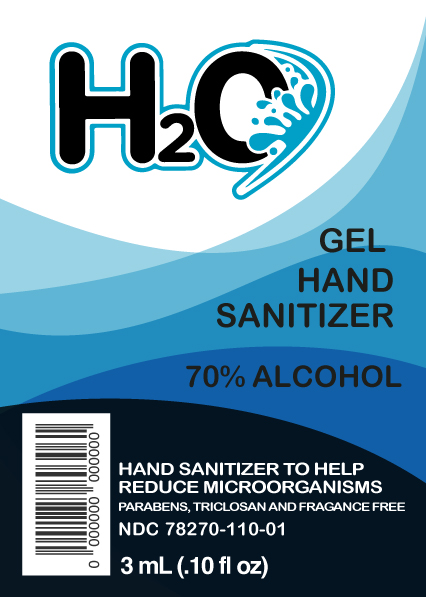 NDC 78270-110 Hand Sanitizer Gel Topical Label Information - Details ...