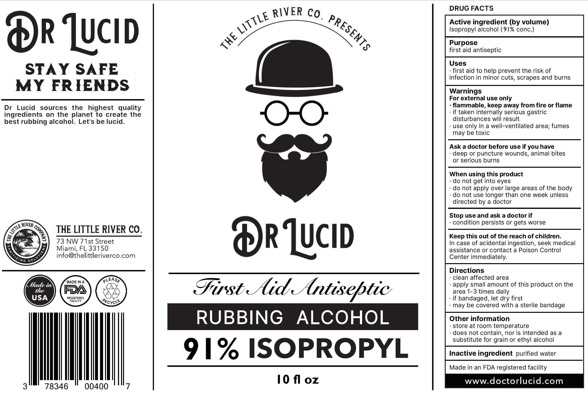 Product Images Dr Lucid 91% Ipa Sanitizer Photos - Packaging, Labels ...