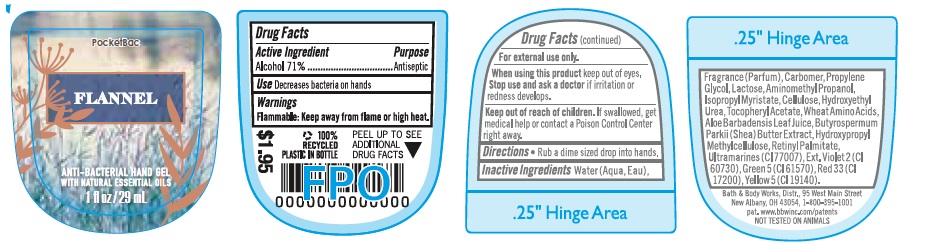 NDC 62670-6501 Anti-bacterial Hand Flannel Gel Topical