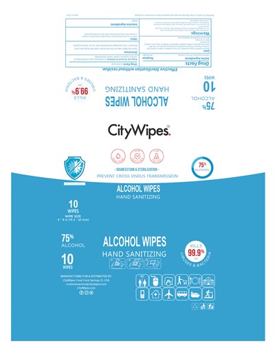 FDA Label for Citywipes 75% Alcohol Wipes - Indications, Usage ...