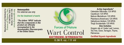 FDA Label for Wart Control Extreme - Indications, Usage & Precautions