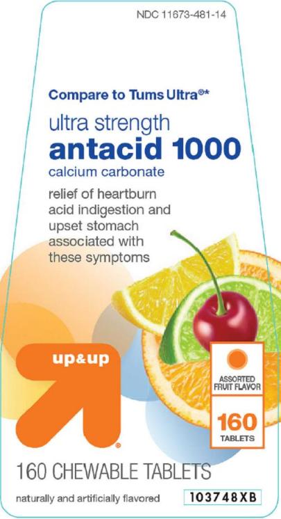 NDC 11673-481 Antacid