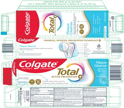 FDA Label for Colgate Total Plaque Cleanse Paste, Dentifrice Dental ...