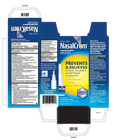 Nasalcrom Spray, Metered- Images NDC52183-199