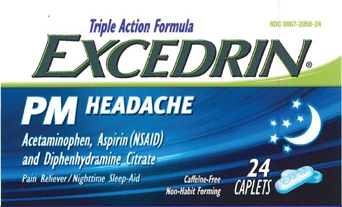 Product Images Excedrin Pm Triple Action Caplets Photos - Packaging ...
