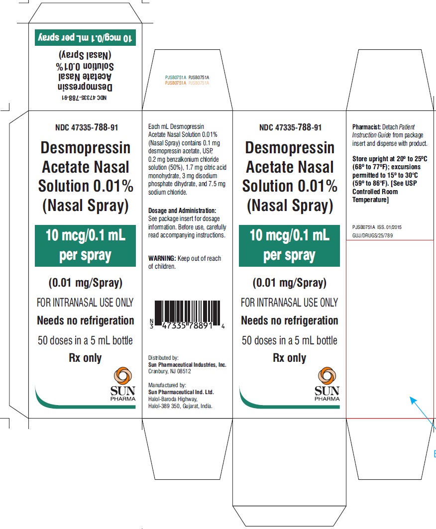 NDC 47335-788 Desmopressin Acetate Desmopressin Acetate