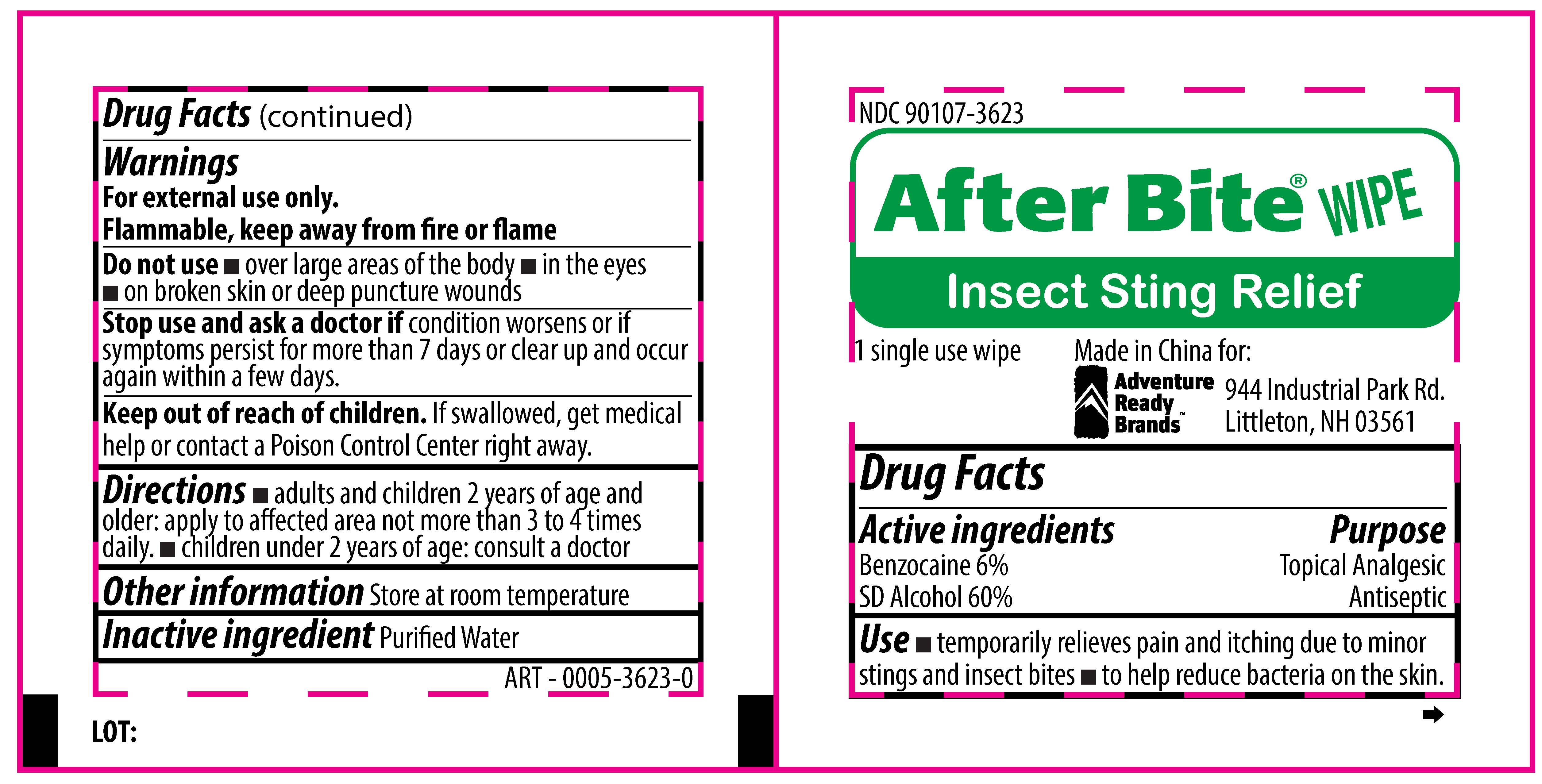 Product Images After Bite Wipe Insect Sting Relief Photos - Packaging ...