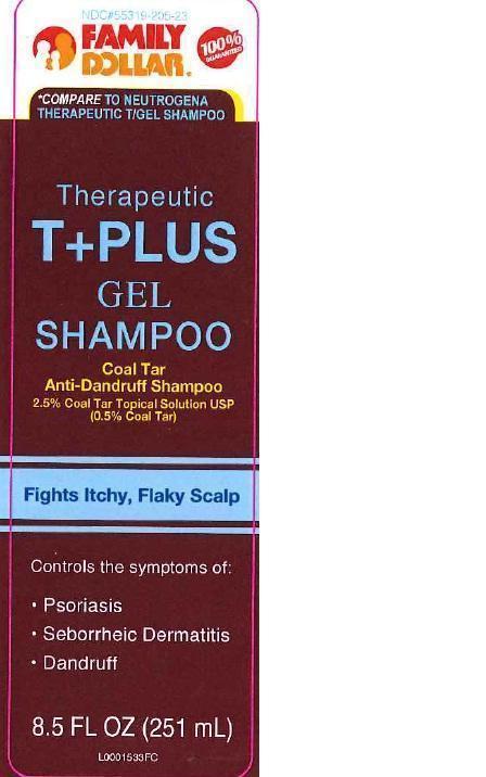 NDC 55319-205 Therapeutic T Plus Shampoo Topical
