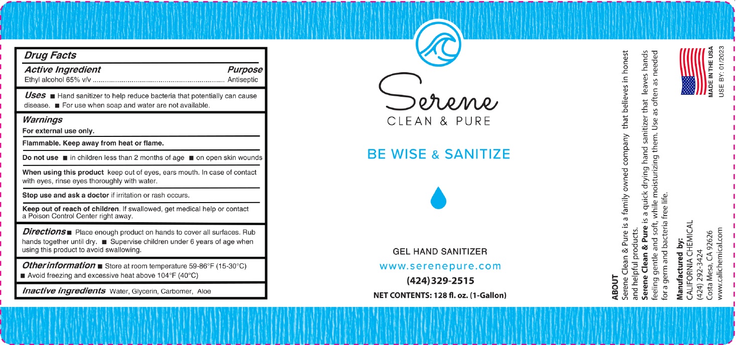 Serene Clean And Pure Hand Sanitizer- Images NDC78643-300