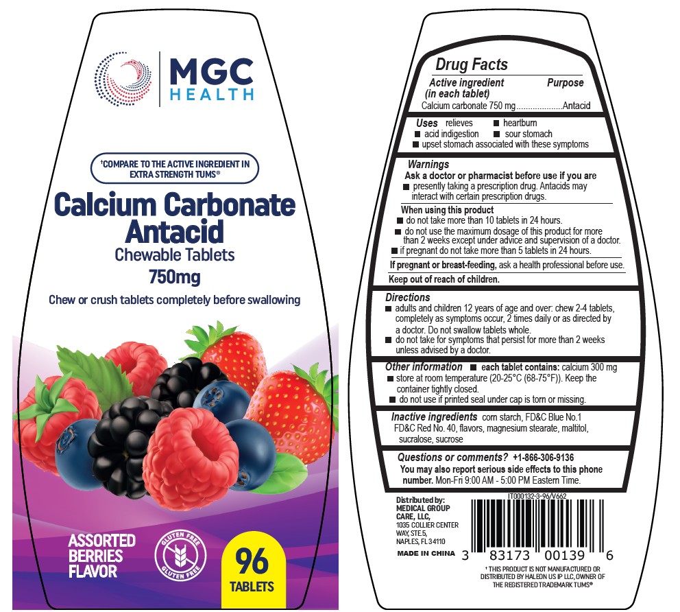 Mgc Health Calcium Carbon Product Images - NDC 83698-134