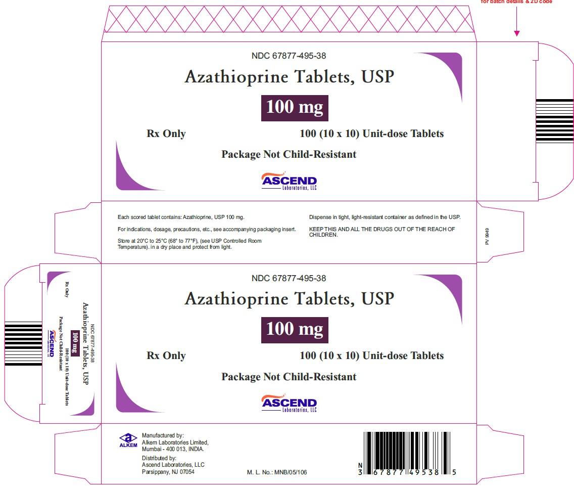 NDC 67877-493 Azathioprine Azathioprine