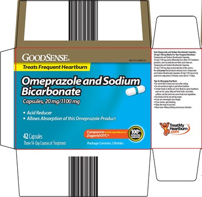 Good Sense Omeprazole And Sodium Bic- Images NDC0113-0058