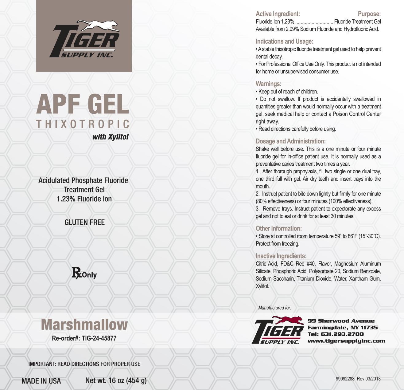 Product Images Tiger Supply Inc Apf Photos - Packaging, Labels & Appearance