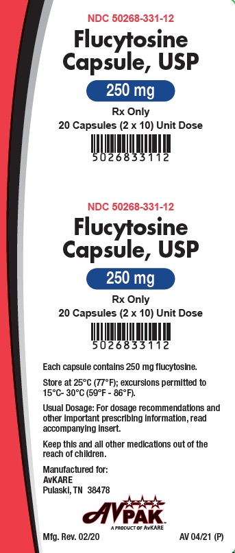 Flucytosine Capsule - Product Images NDC 50268-331