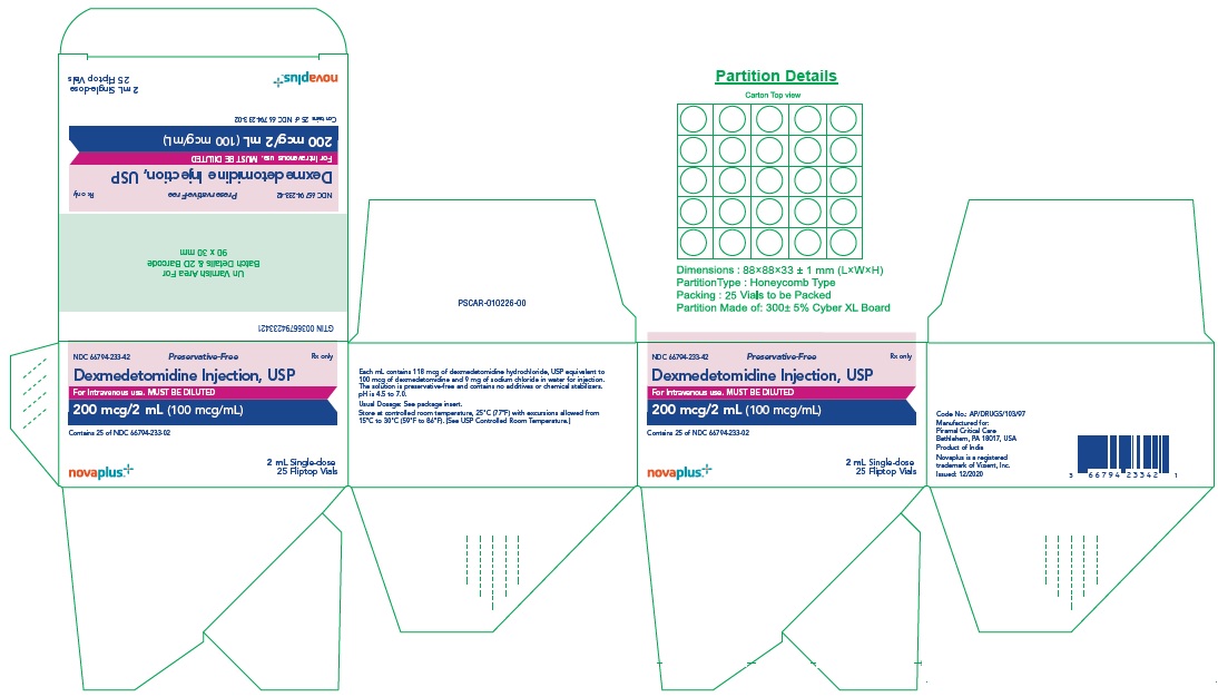 Dexmedetomidine Injection, Solution- Images NDC66794-233