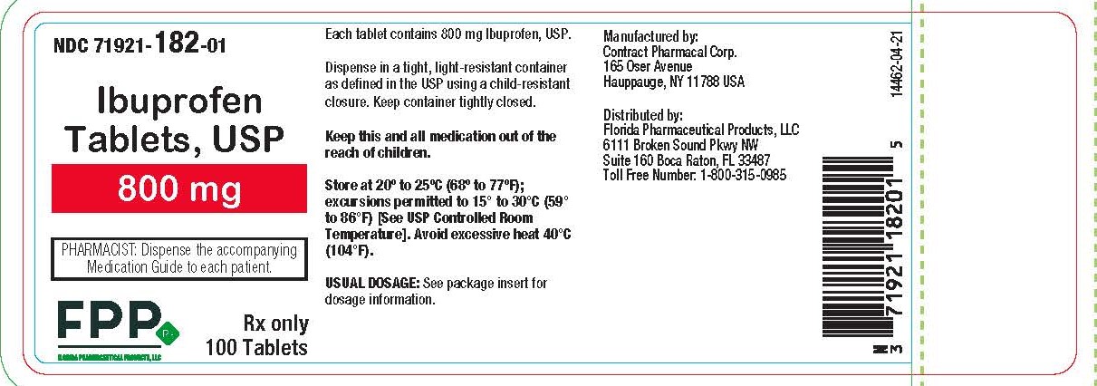 Ibuprofen Tablet, Film Coated- Images NDC71921-181