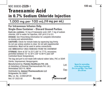 FDA Label for Tranexamic Acid In Sodium Chloride Injection, Solution ...