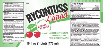 Product Images Rycontuss Cherry Flavor Photos - Packaging, Labels ...