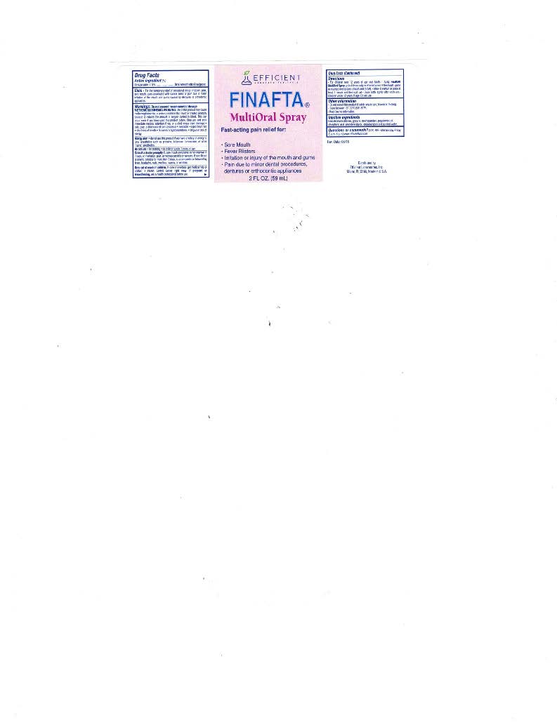 Finafta Spray Product Images - NDC 65852-001