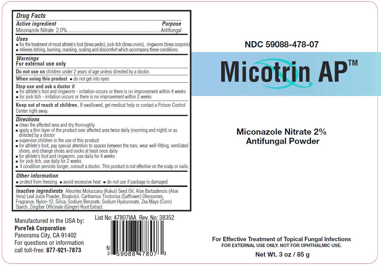 NDC 59088-478 Micotrin Ap Powder Topical