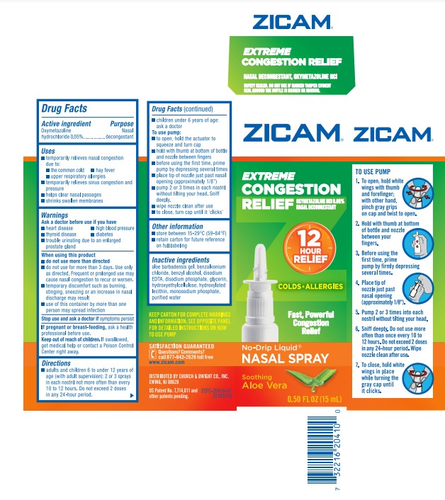 Product Images Zicam Extreme Congestion Relief Photos - Packaging ...