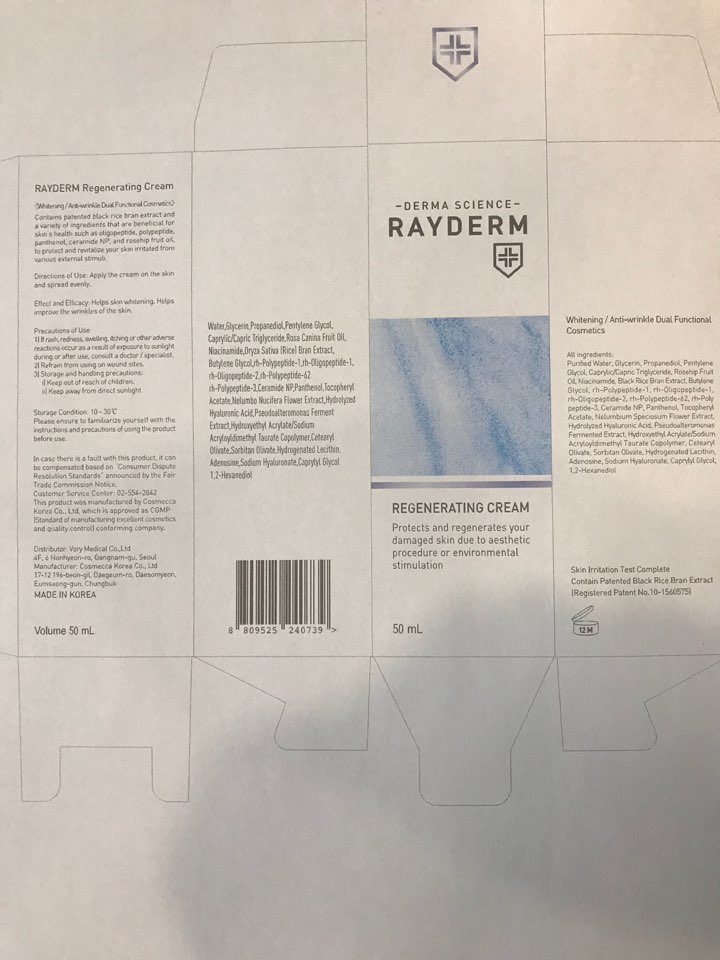Rayderm Re-generating Cream- Images NDC72543-002