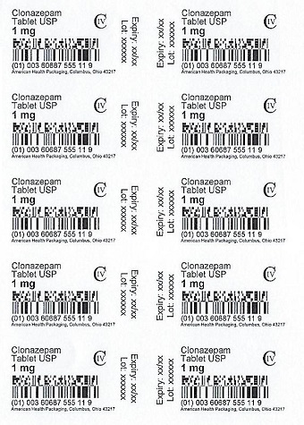 Product Images Clonazepam Photos - Packaging, Labels & Appearance