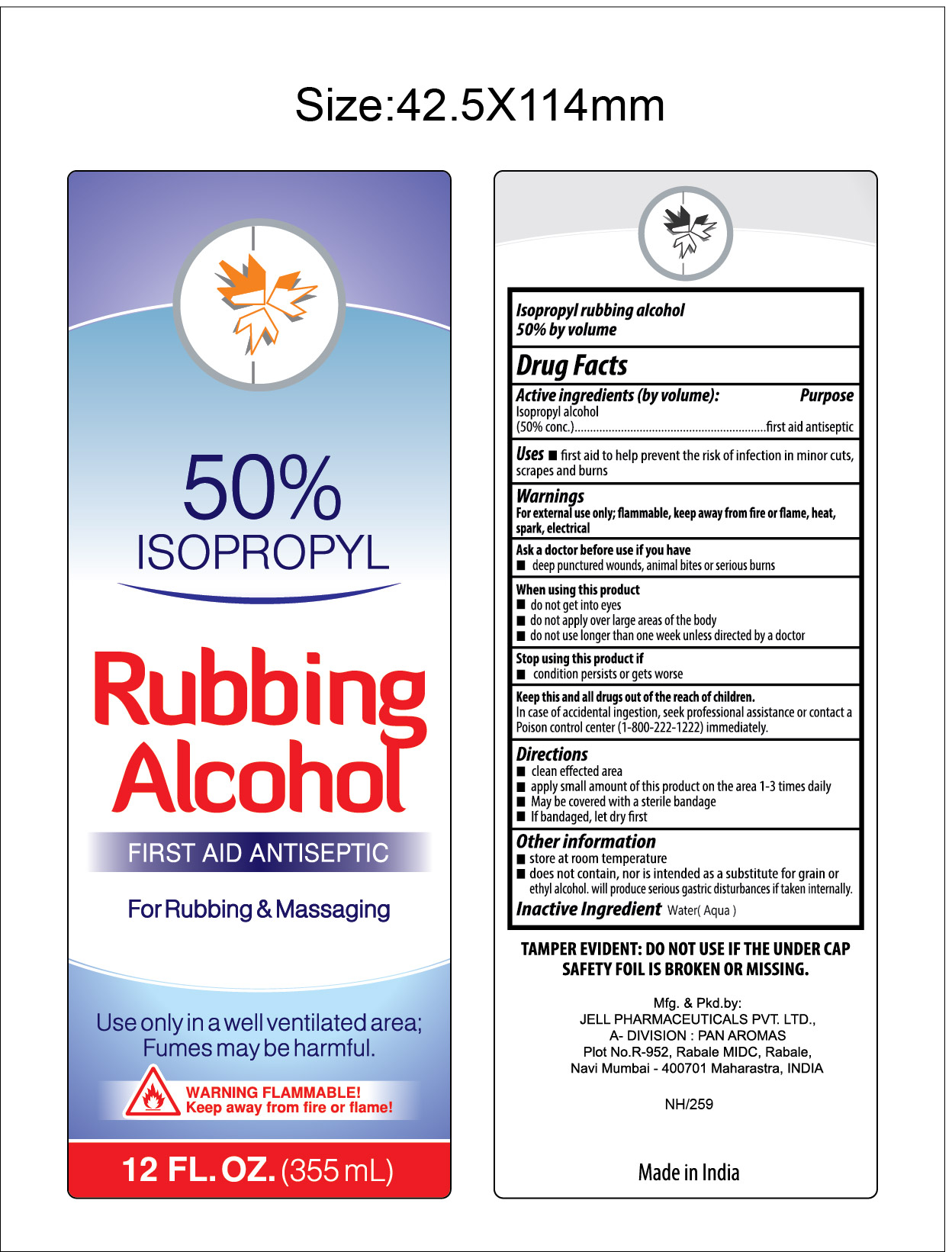 NDC 30400-100 Isopropyl Rubbing Alcohol Liquid Topical