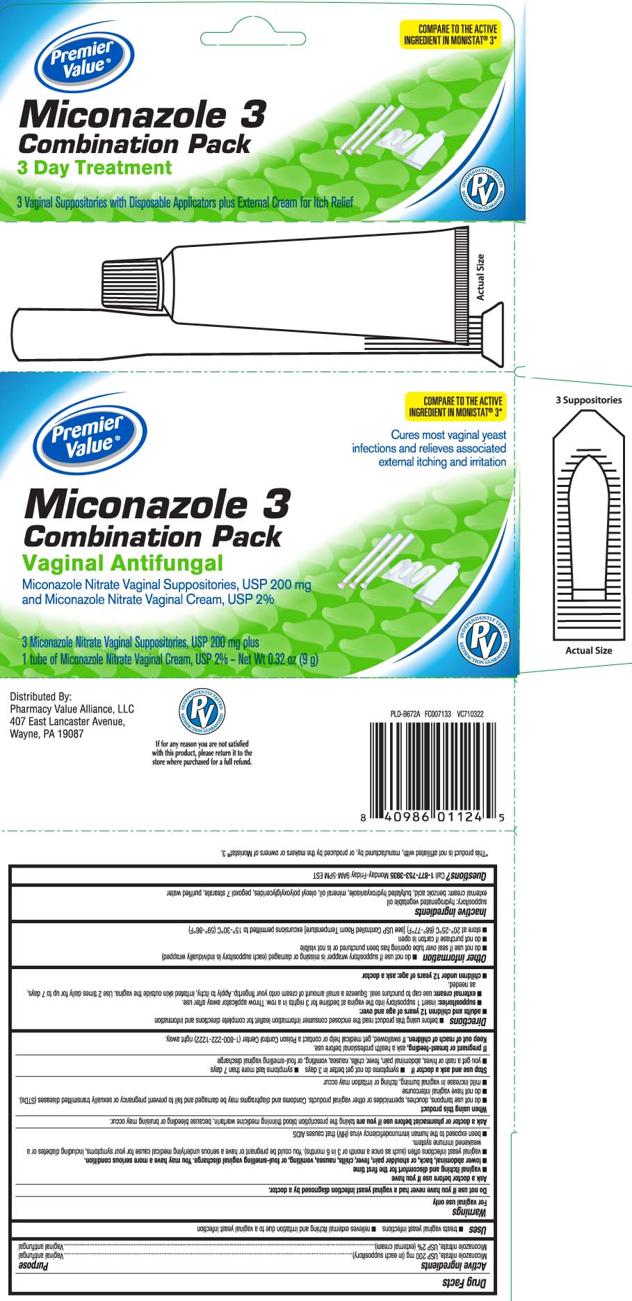 Product Images Miconazole 3 Combination Pack Photos - Packaging, Labels ...
