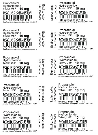 Pill Identifier Propranolol Hydrochloride - Size, Shape, Imprints and Color