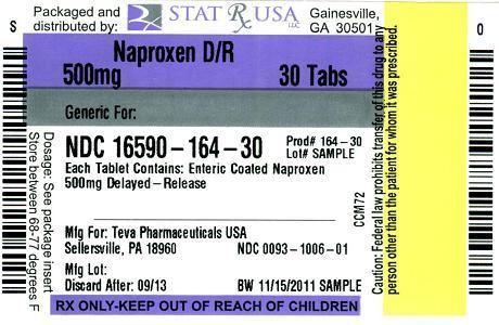 Naproxen- Images NDC16590-164