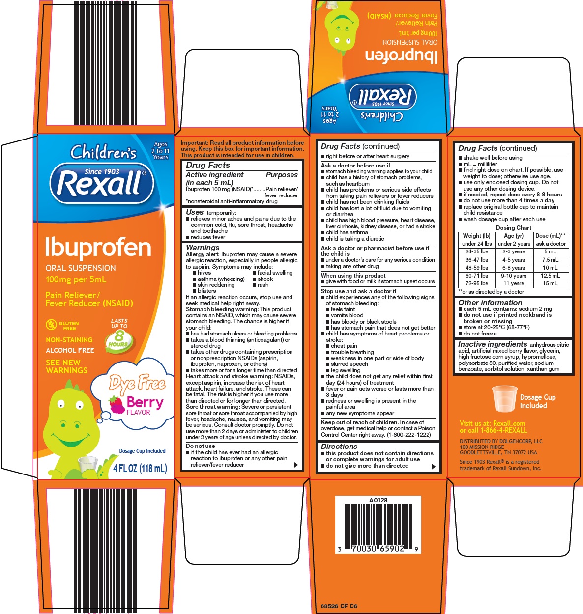 Product Images Rexall Ibuprofen Photos - Packaging, Labels & Appearance