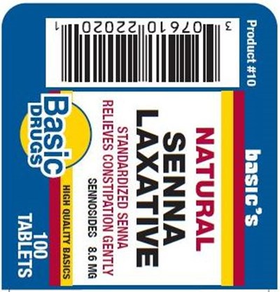 Natural Senna Laxative Tablet- Images NDC0761-0790